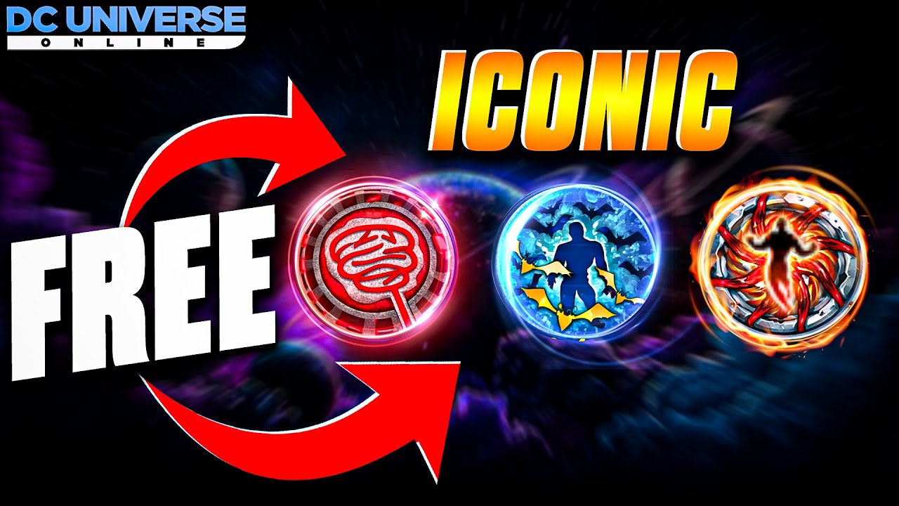 How to Get ICONIC's for FREE in DCUO - YouTube