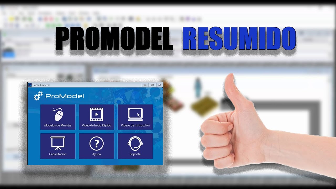 Promodel estudent version (RESUMEN) - YouTube