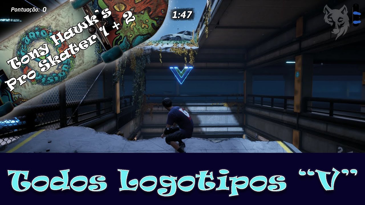 Onde Pegar V nos Mapas - Tony Hawk's Pro Skater 1 + 2 (Where is ...