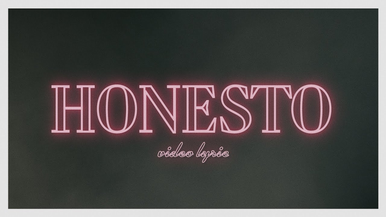 Un Corazón - Honesto (Lyric Video Oficial) - YouTube