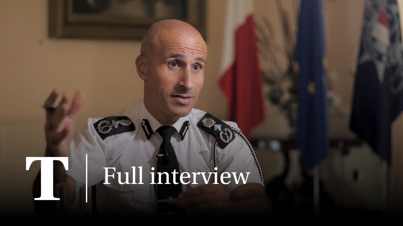 An interview with Malta's Police Commissioner Angelo Gafà - YouTube