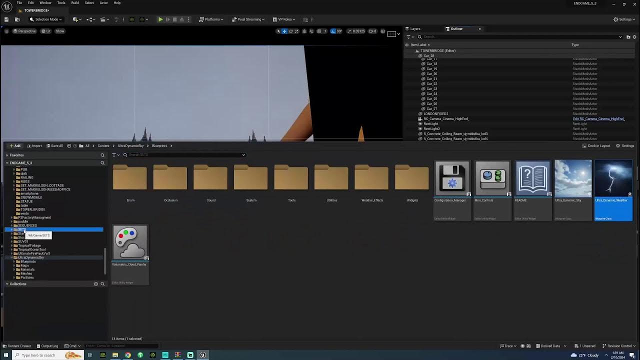Working With a Very Large Set for Endgame in Unreal Engine 5.3 and iClone 8 - YouTube