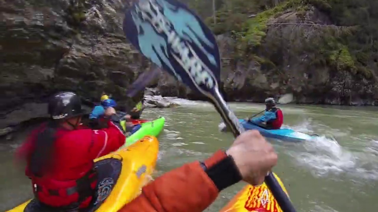 Unter Oetz. kayak.by race 2 - YouTube