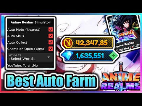 [⭐NEW] Anime Realms Simulator Script - Best Auto Farm - YouTube
