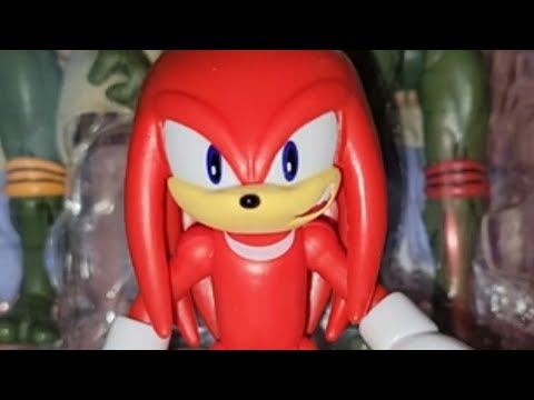 Jakks Pacific 2.0 4 inch Knuckles the Echidna Figure Review