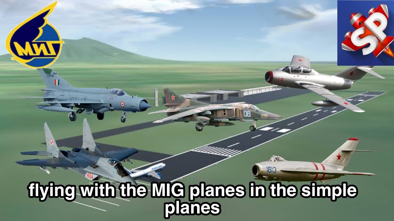 flying with the MIG planes in simple planes. - YouTube