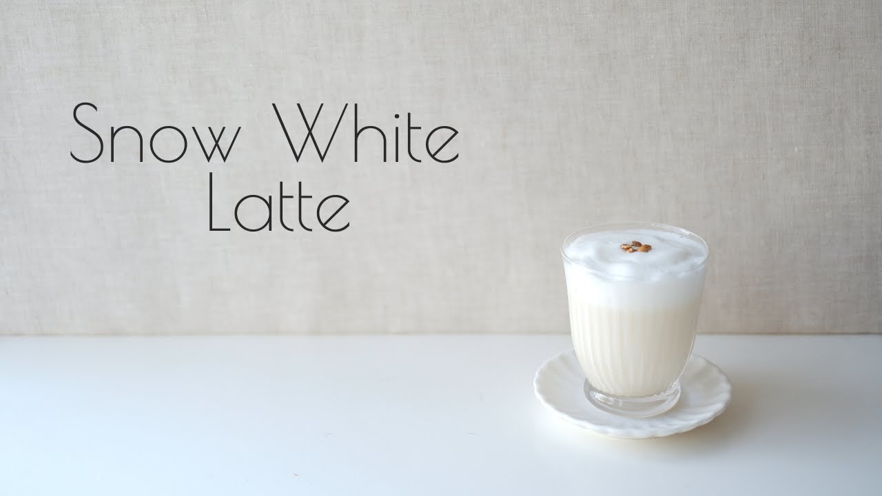 Relaxing Home Cafe - Snow White Latte (Tea latte) - YouTube