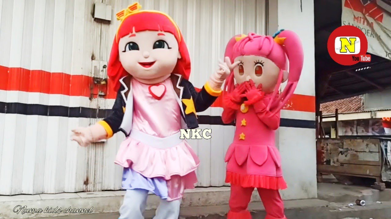 Badut Tik Tok|| Badut Rainbow Ruby Vs Badut Sailor Moon - YouTube