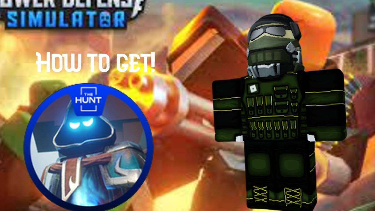 How to get Tower Defense simulator/TDS badge for The Hunt!! - YouTube