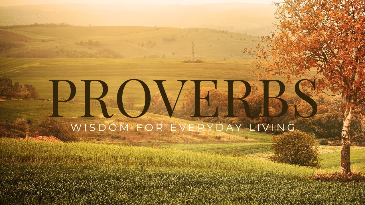 Proverbs 3 - YouTube
