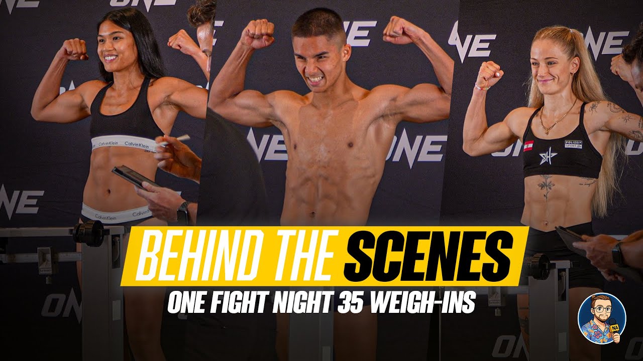 ONE Fight Night 35 Weigh-Ins – Highlights & Behind the Scenes - MMAtown