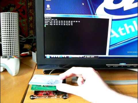 RFIDuino - arduino rfid reader - YouTube