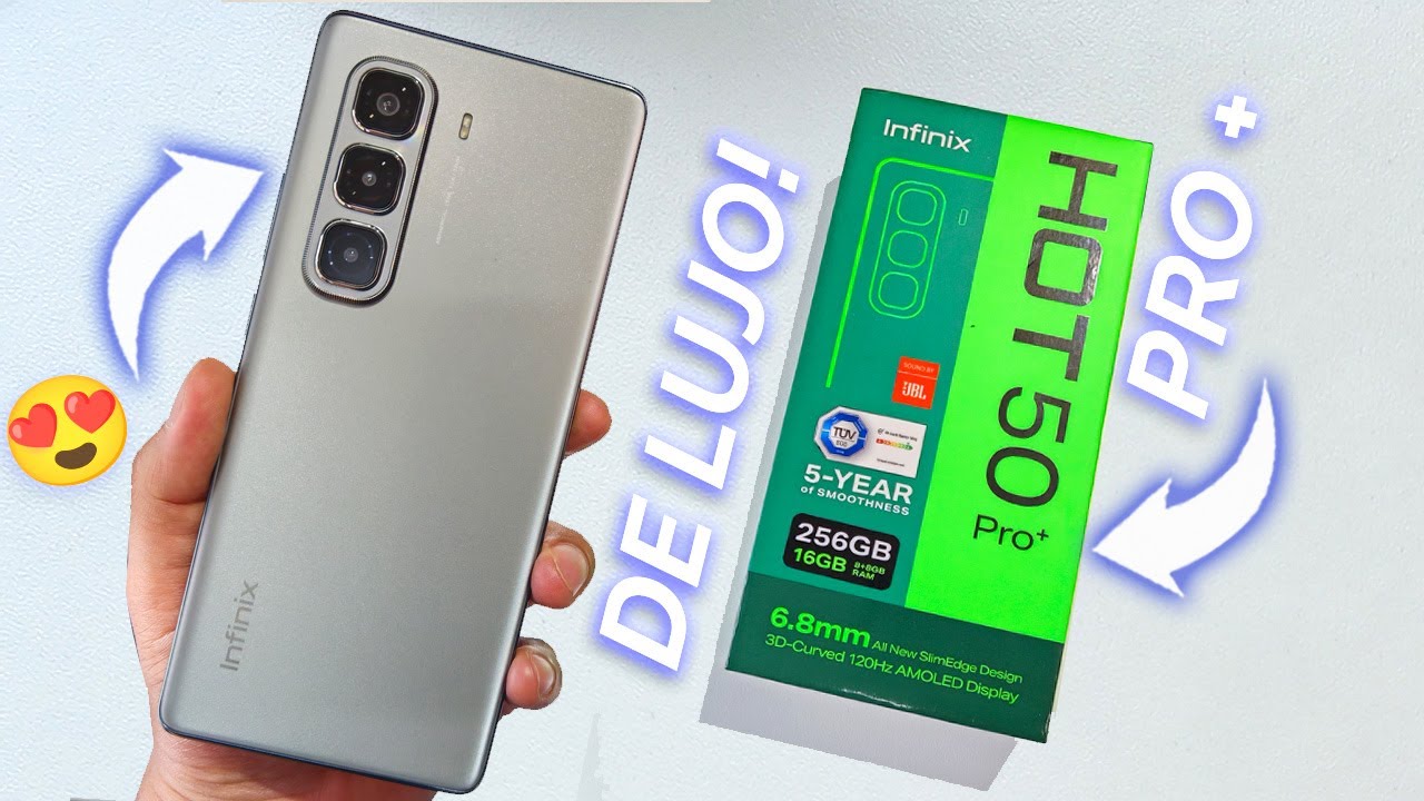 UNBOXING INFINIX HOT 50 PRO+ | No me esperaba tanta Calidad por el ...