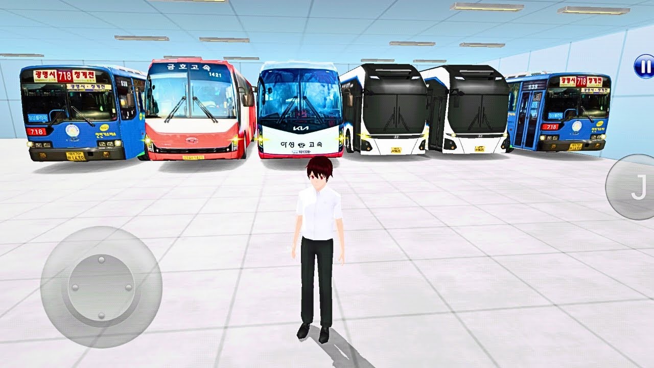 🤩I started New Bus business showroom 🚍😍||Part-1||3d Driving || FAGGU ...