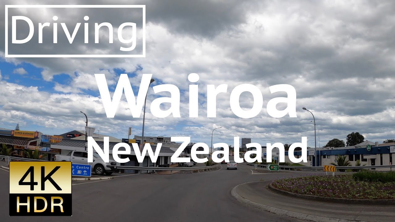 Driving tour Wairoa, New Zealand -4K- - YouTube