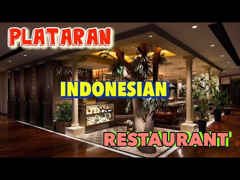 Plataran Restaurant Indonesian in Japan - YouTube