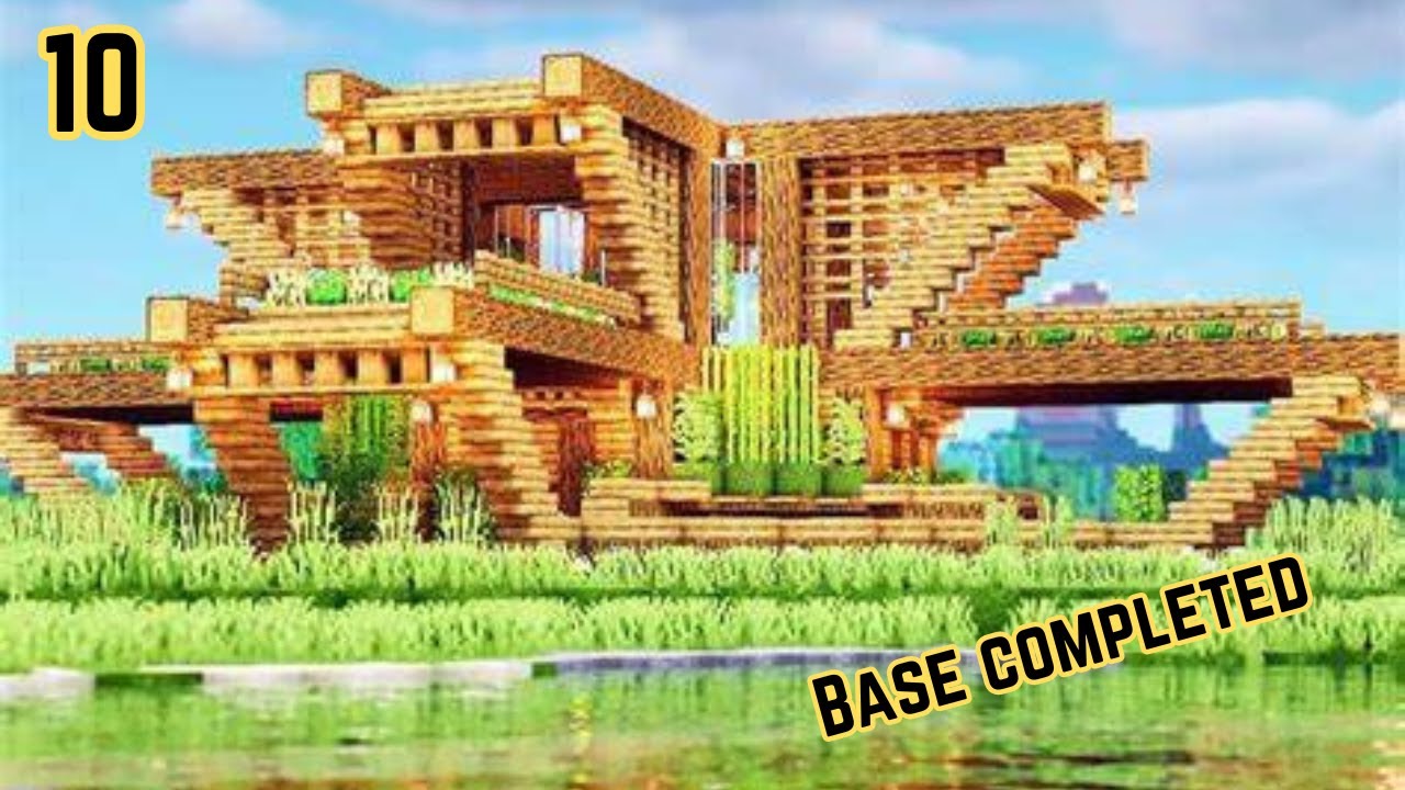 We completed our base in Minecraft ! (Awesome) - YouTube