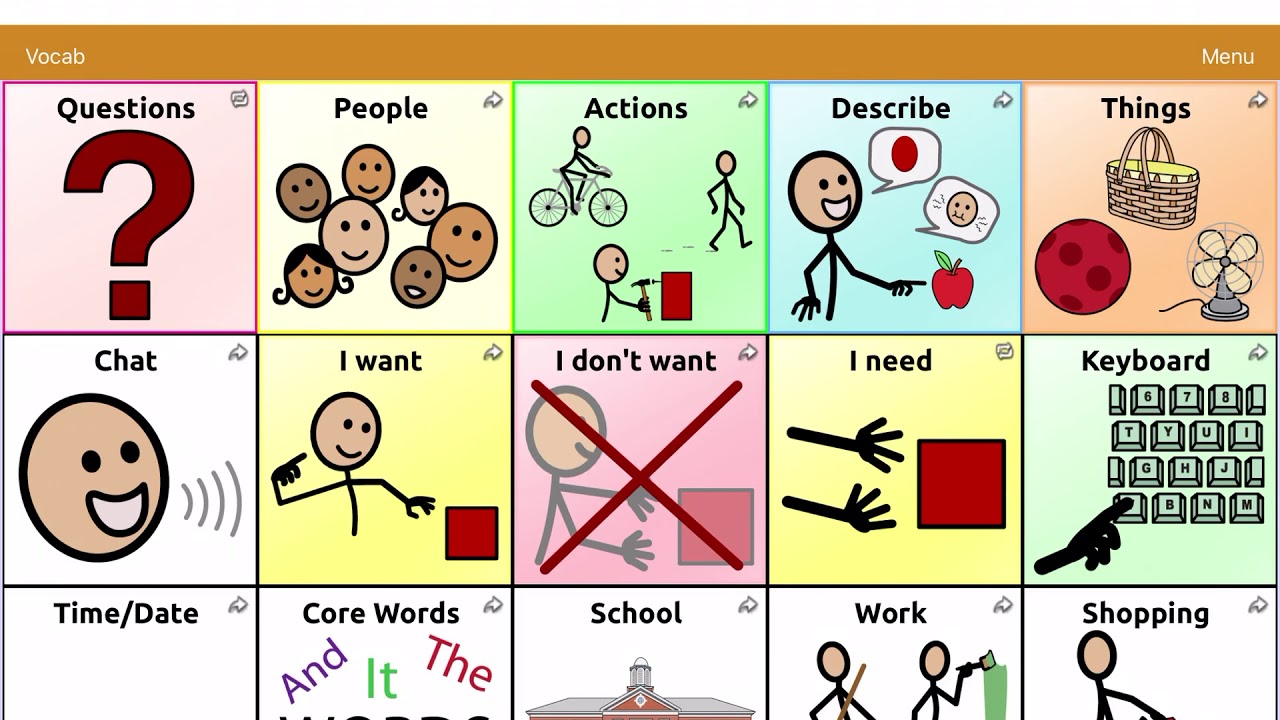 TouchChat - How to Create and Link a New Page - YouTube