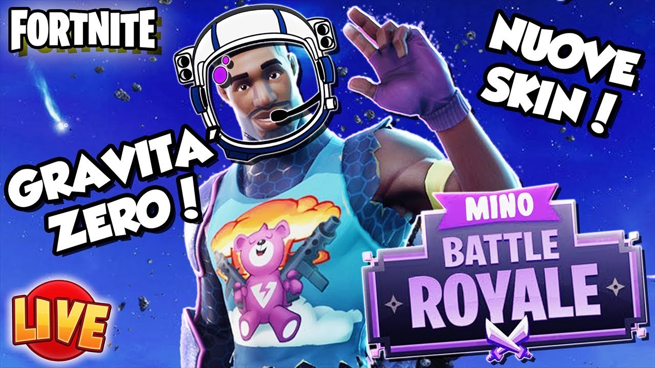 Un CRATERE ASSURDO e GRAVITA' ZERO su FORTNITE! Si SHOPPA PASS ...