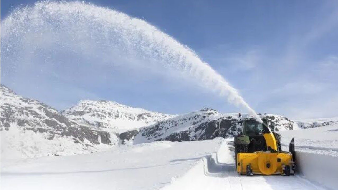 AMAZING MODERN TECHNOLOGY SNOW REMOVING MACHINES - YouTube