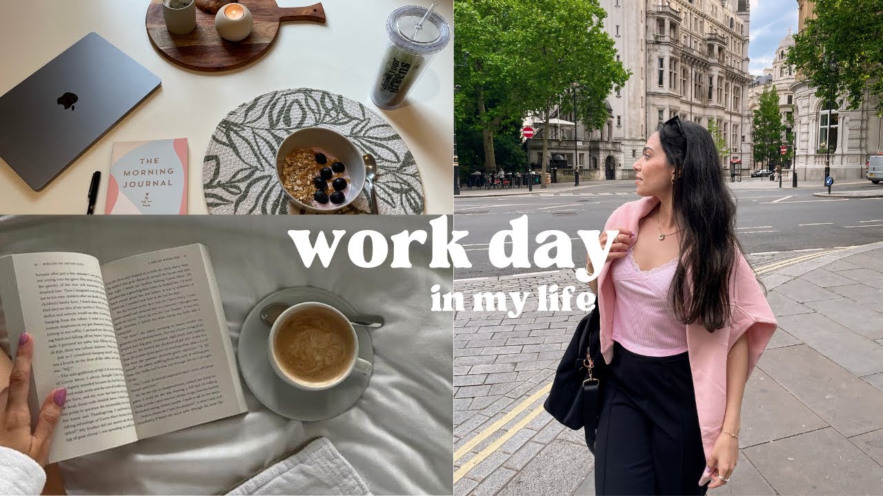 WORK DAY IN MY LIFE | office job, routines & work life balance - YouTube