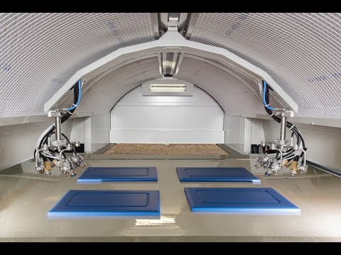 MITO spray machine | Cefla Finishing - YouTube