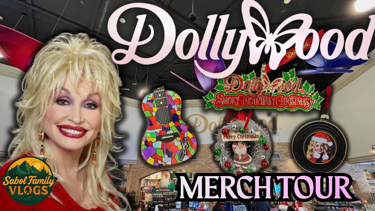 DOLLYWOOD Christmas New Merchandise Tour | AMAZING Deals 50% Off! Smoky ...