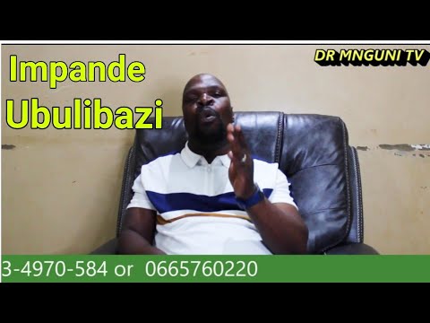 Ubulibazi | Dr Mnguni | Zulu Traditional Healer | Inyanga - YouTube