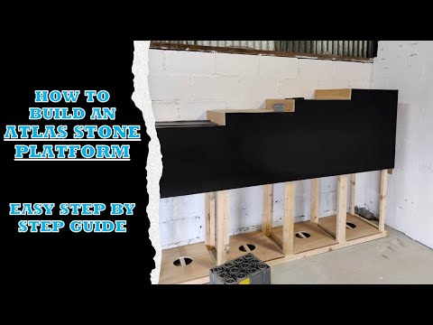 How to Make an Atlas Stone Platform for Strongman Training. Easy Guide!