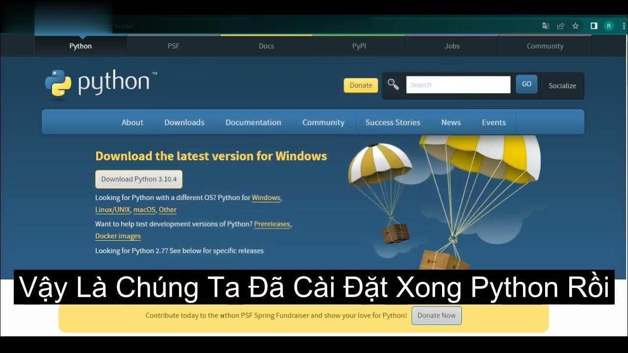 Lập Trình Python Bài 1: Cách Tải Jupyter Notebook - YouTube