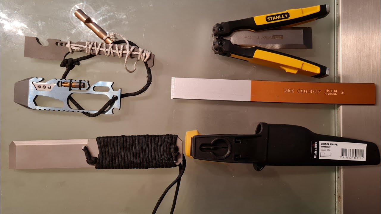 EDC: POCKET CHISEL & PRYBARS DEMOLITION BREACHTOOLS, STANLEY FATMAX ...