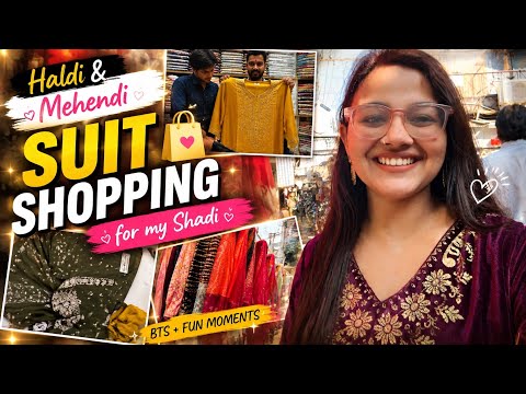 My Haldi Mehendi Suit Shopping Vlog | Dr Sobia Fatima