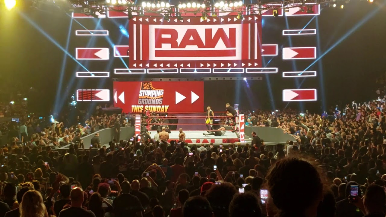 WWE Raw Opening LIVE 6/17/2019 Richochet Braun Strowman Elias - YouTube