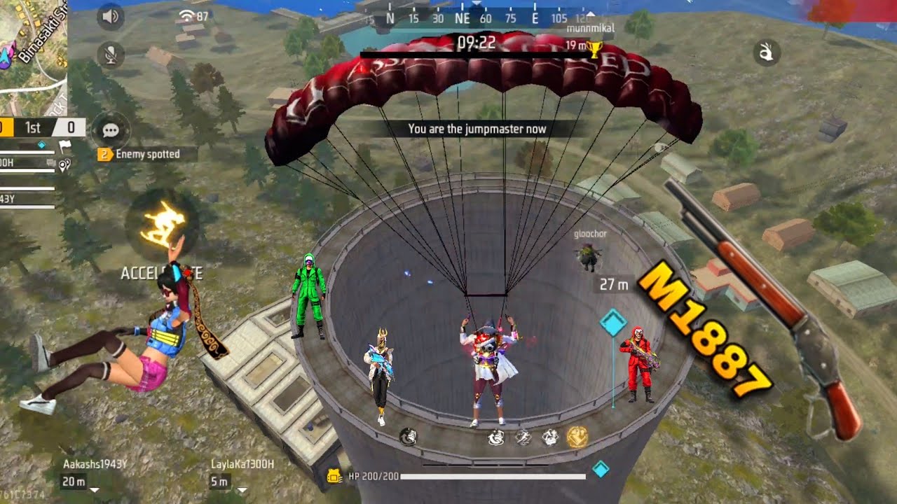 Battle Royale Gameplay | BR Ranked Gameplay FreeFire | Free Fire Max ...