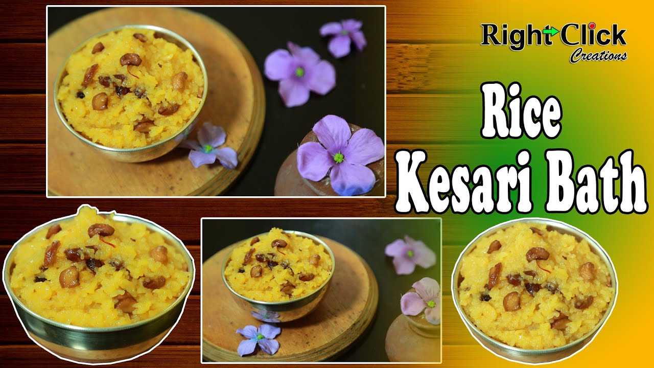 Rice Kesari Bath
