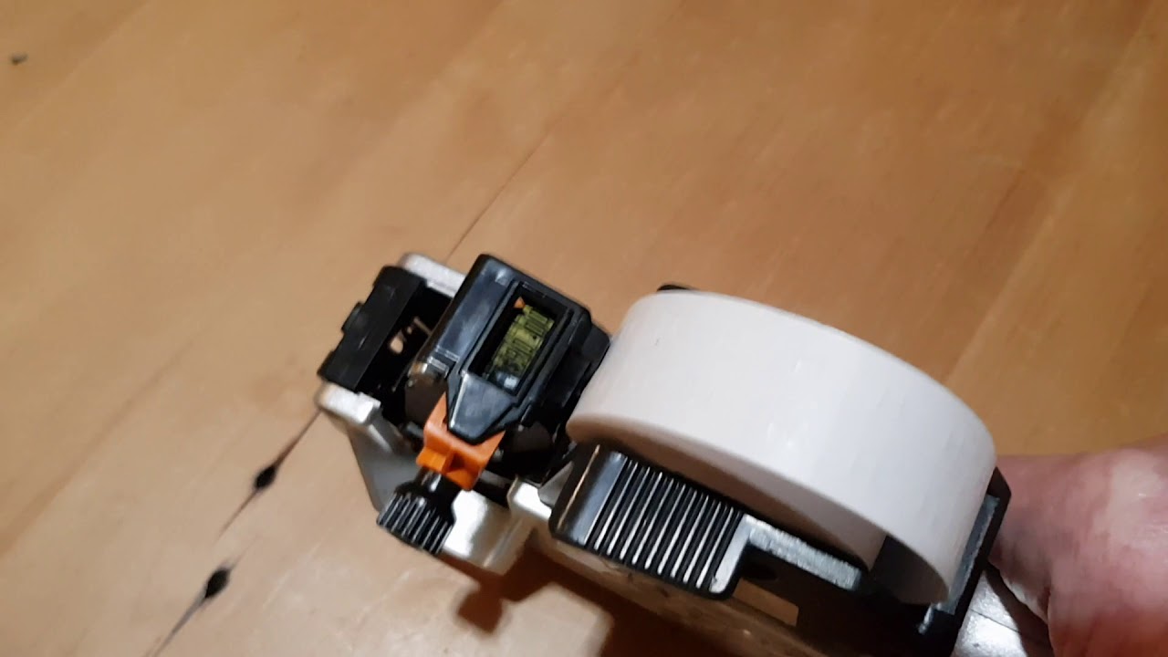 SATO Pricing Gun tape install 1e - YouTube