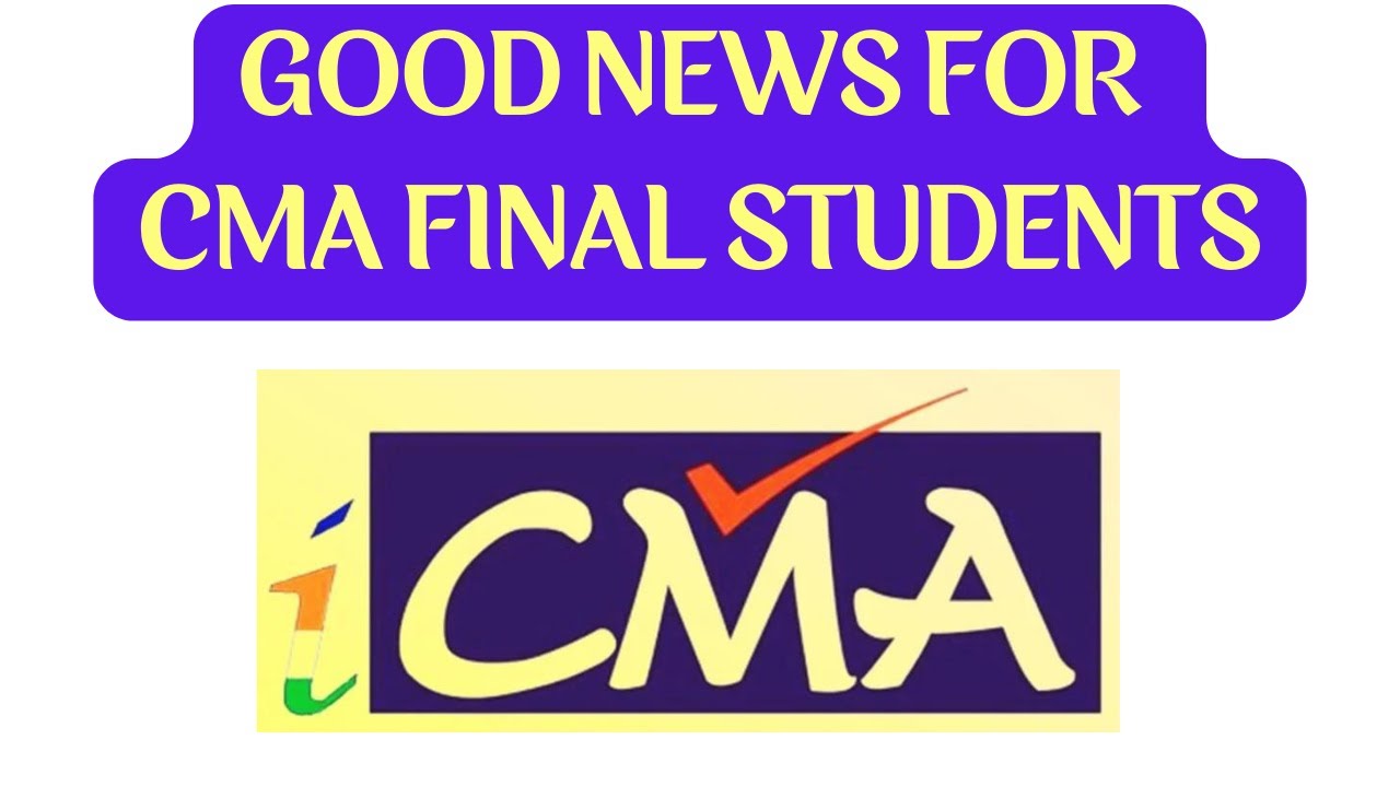 Important News For CMA Final Students || CMA DEC. 2023 RESULT || CMA ...