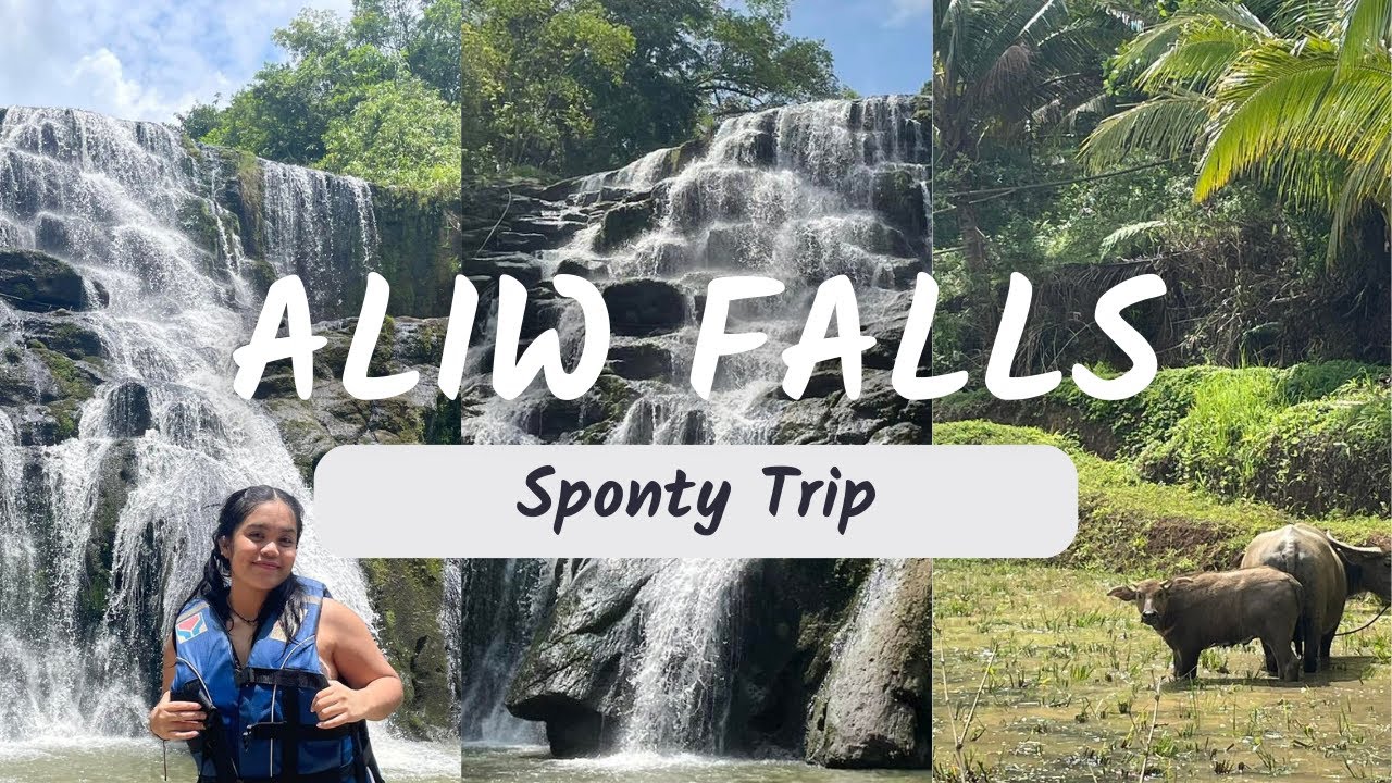 Sponty Trip to ALIW FALLS - YouTube
