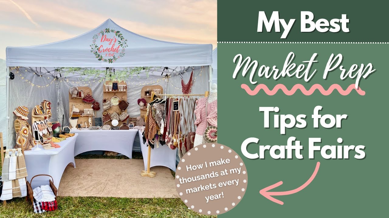 Crochet Craft Fair Prep- What I'm making for my biggest market of the ...