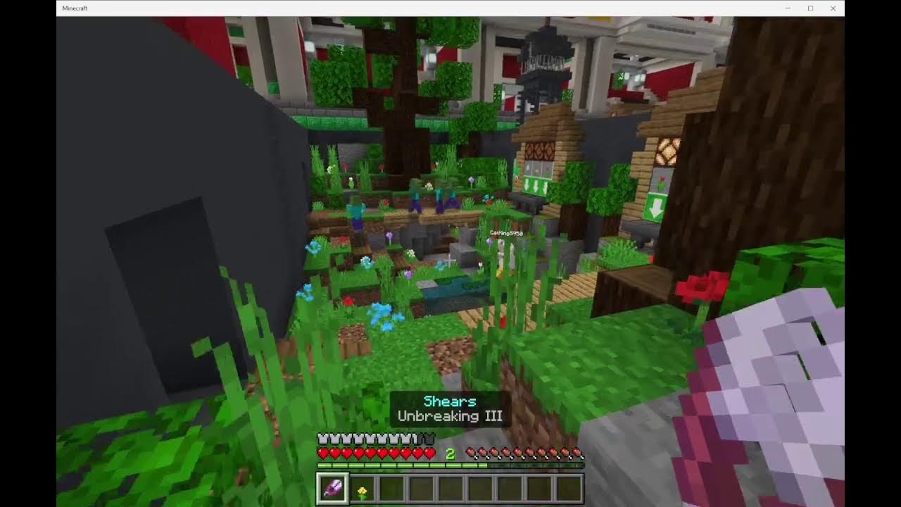 minecraft mini game event (im cooked) - YouTube
