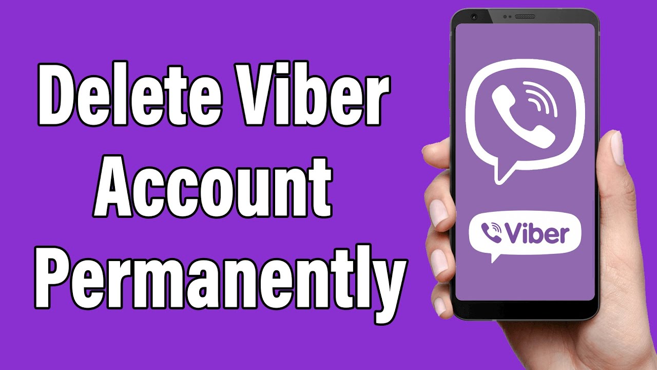 How To Delete Viber Account Permanently 2022 | Close Viber Account ...