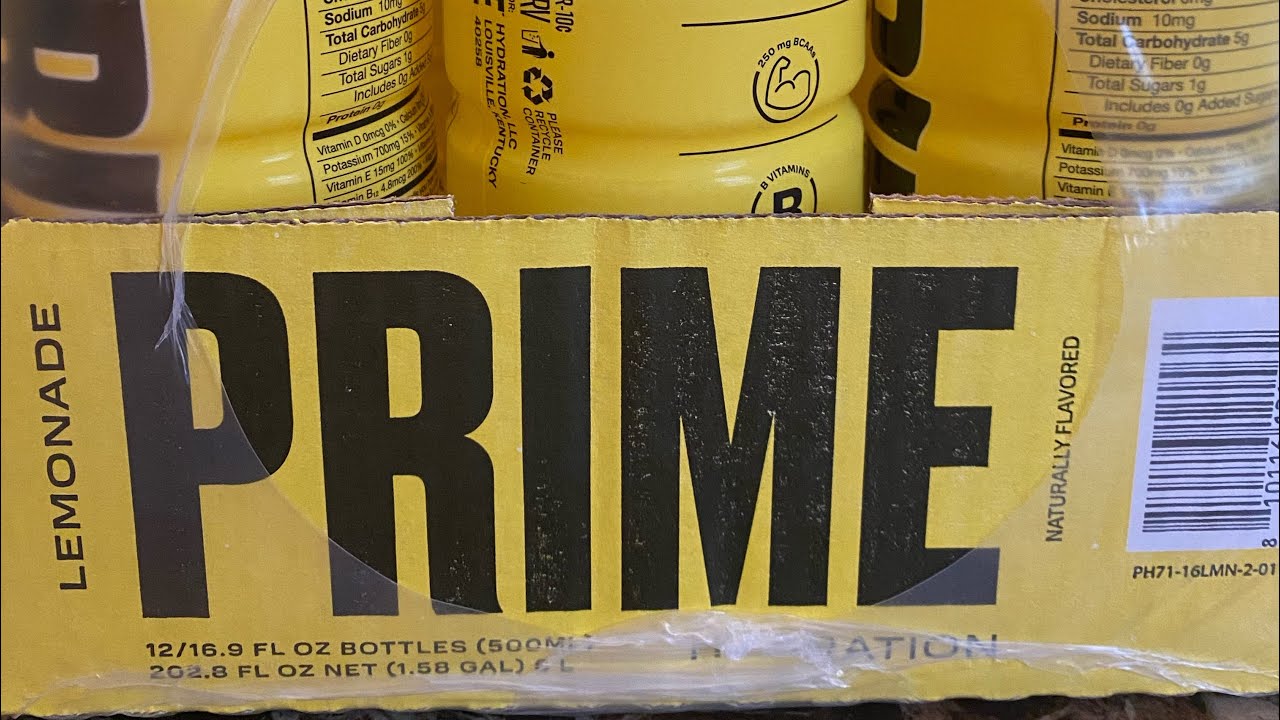 🍋 PRIME LEMONADE: UNBOXING & REVIEW 🍋 - YouTube
