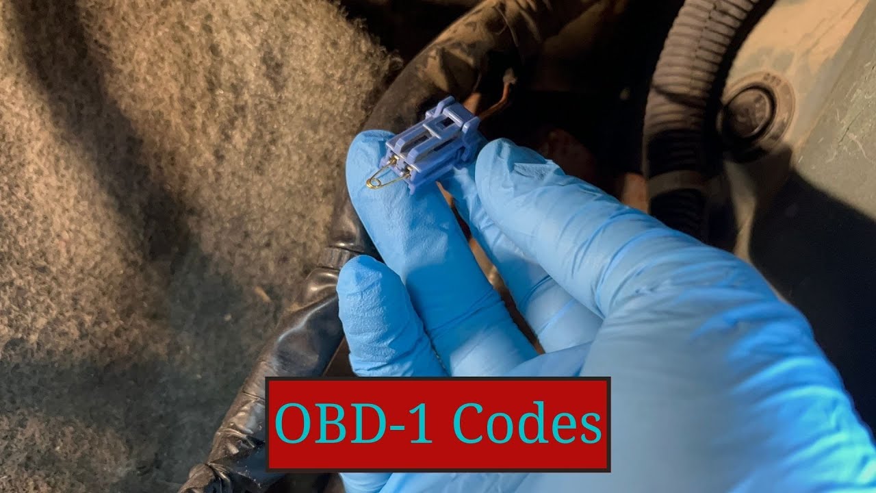 How to Check for Honda OBD-1 Codes - YouTube