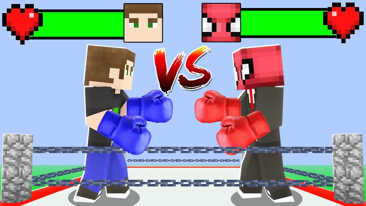 Minecraft NOOB vs PRO: BOXING RING BUILDING CHALLENGE - YouTube