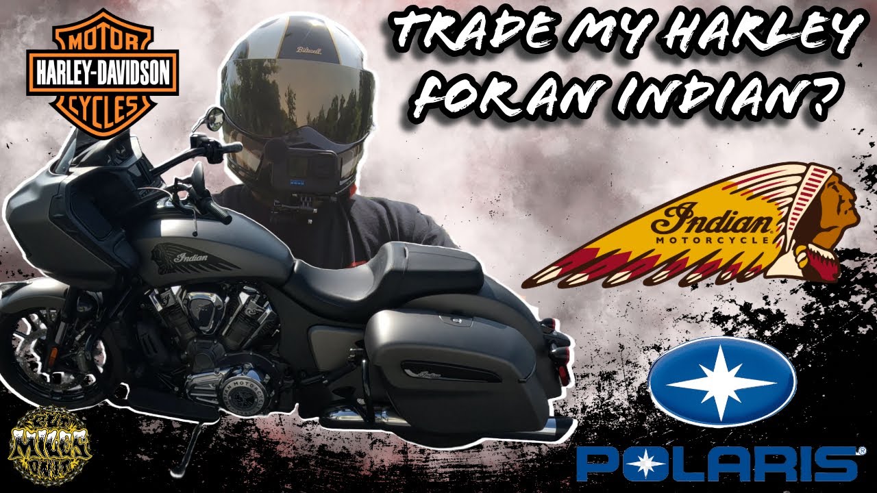 Harley guy rides an Indian for the first time! | 2023 Indian Challenger ...