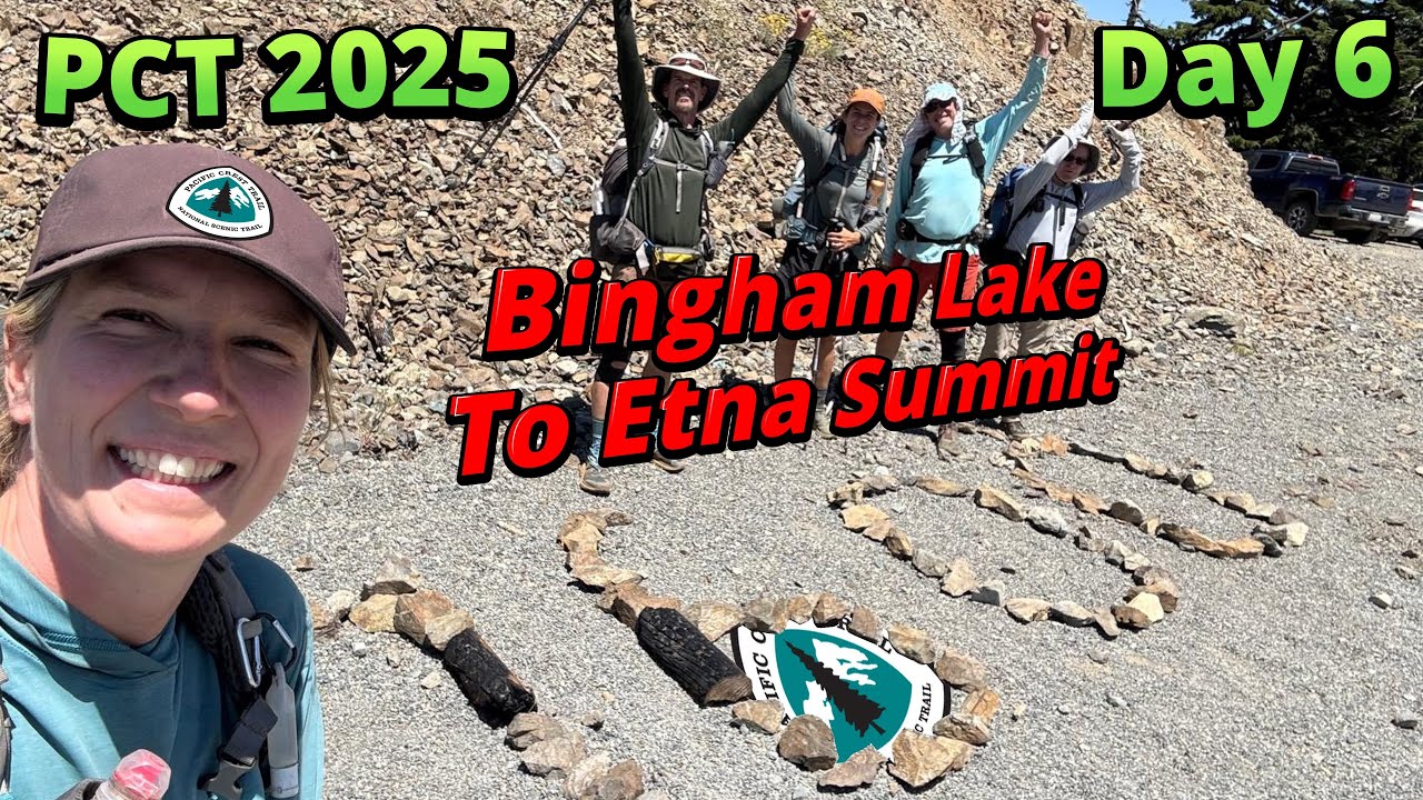 PCT 2025 Day 6, Bingham Lake to Etna Summit - YouTube