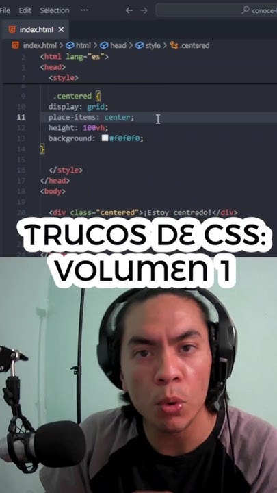 TRUCOS DE CSS: VOLUMEN 1 #profelauta #desarrolloweb #javascript #css #frontend - YouTube