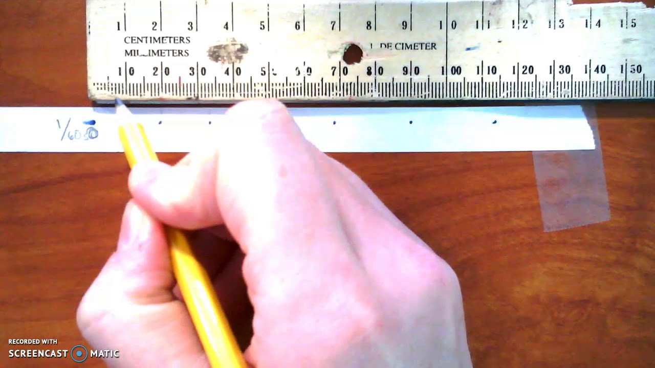 Ticker Timer - how to use it! - YouTube