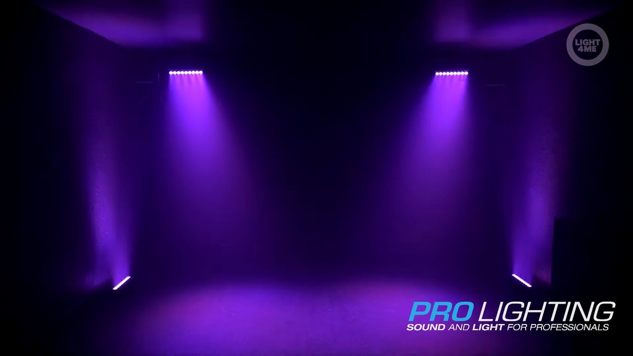 LIGHT4ME BATTEN MIX RGBW+UV Wandfluter LED BAR und Strobe - YouTube