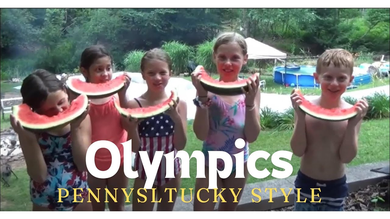 Backyard Olympics-Pennsyltucky Style - YouTube